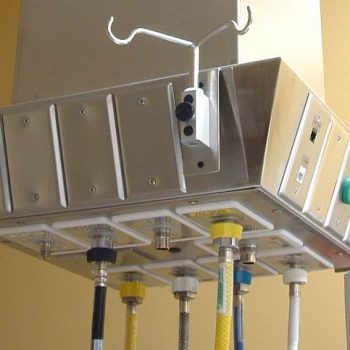 Meditek Stainless Steel Utility Columns Diamond Series - MEDITEK